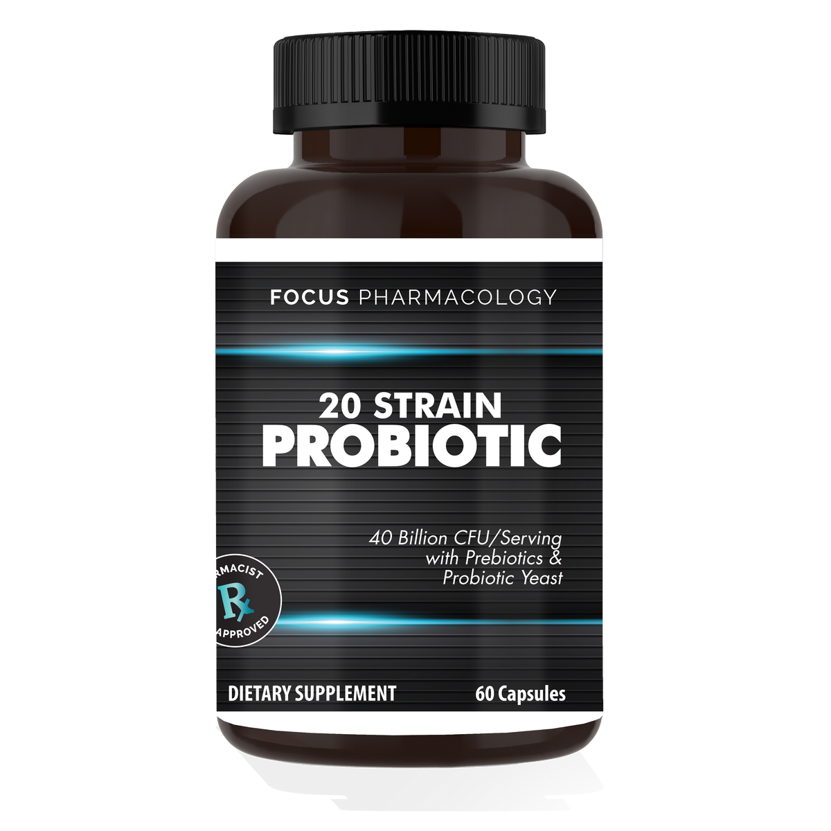 Probiotic Blend 20-Strain – Focus Pharmacology
