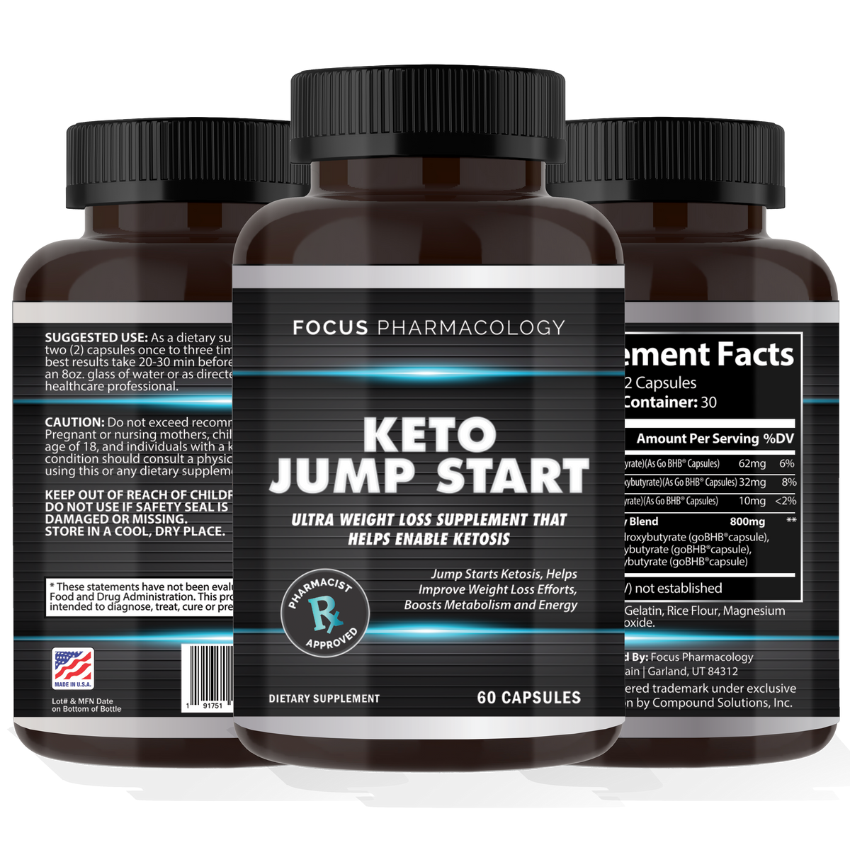 Keto Jump Start – Focus Pharmacology
